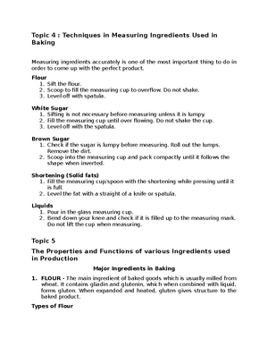 Cookies Activity - Rochelle S. Pajanil BSHM-3A Task/Activity : Make 10 ...