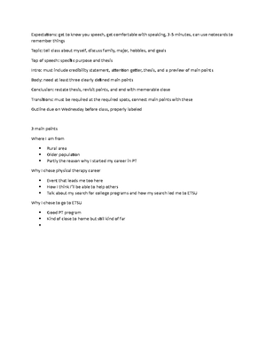 Chapter 1 Public Speaking - Studocu