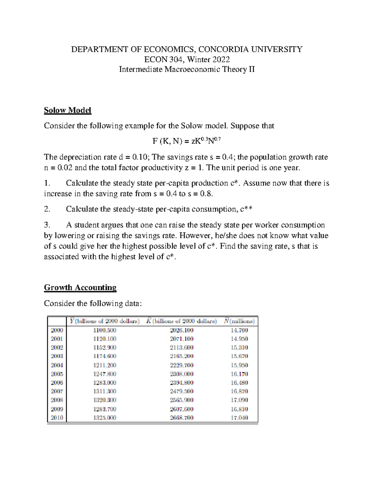 Tutorial - week8 - DEPARTMENT OF ECONOMICS, CONCORDIA UNIVERSITY ECON ...