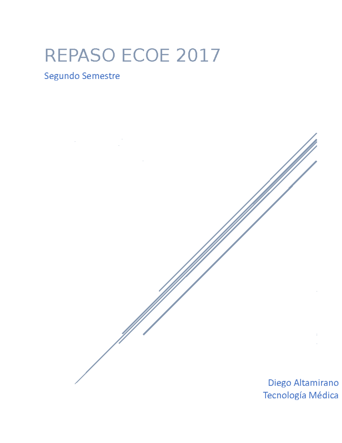 ECOE segundo Semestre - REPASO ECOE 2017 Segundo Semestre Diego Altamirano 2 Sistema Nervioso 2 ...