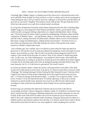 UNIT 3: Italian Neorealism Essay on La Vita e Bella - Unit 3 Italian ...