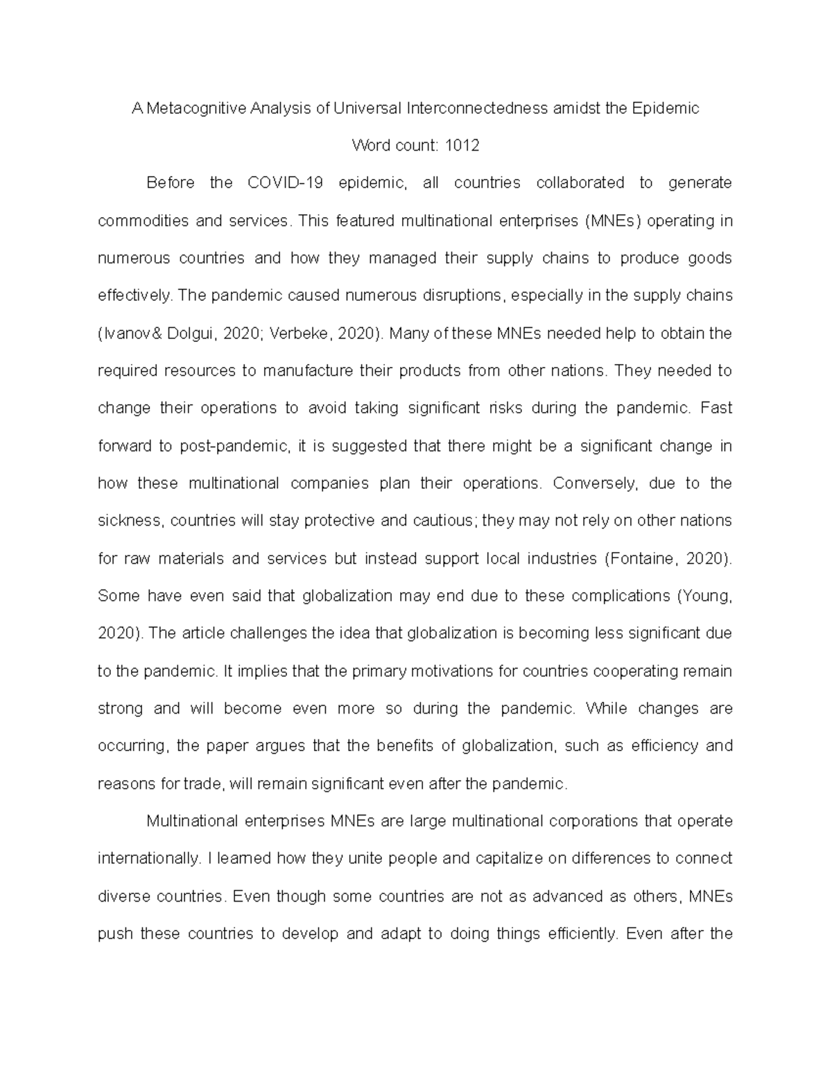 Attachment 1 - MRR1 - A Metacognitive Analysis of Universal ...