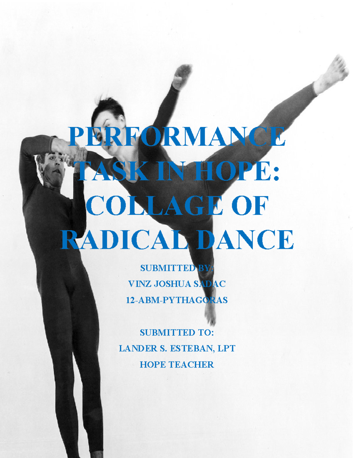 Radical Dance P.T - themes, characters, and narratives, fostering an ...