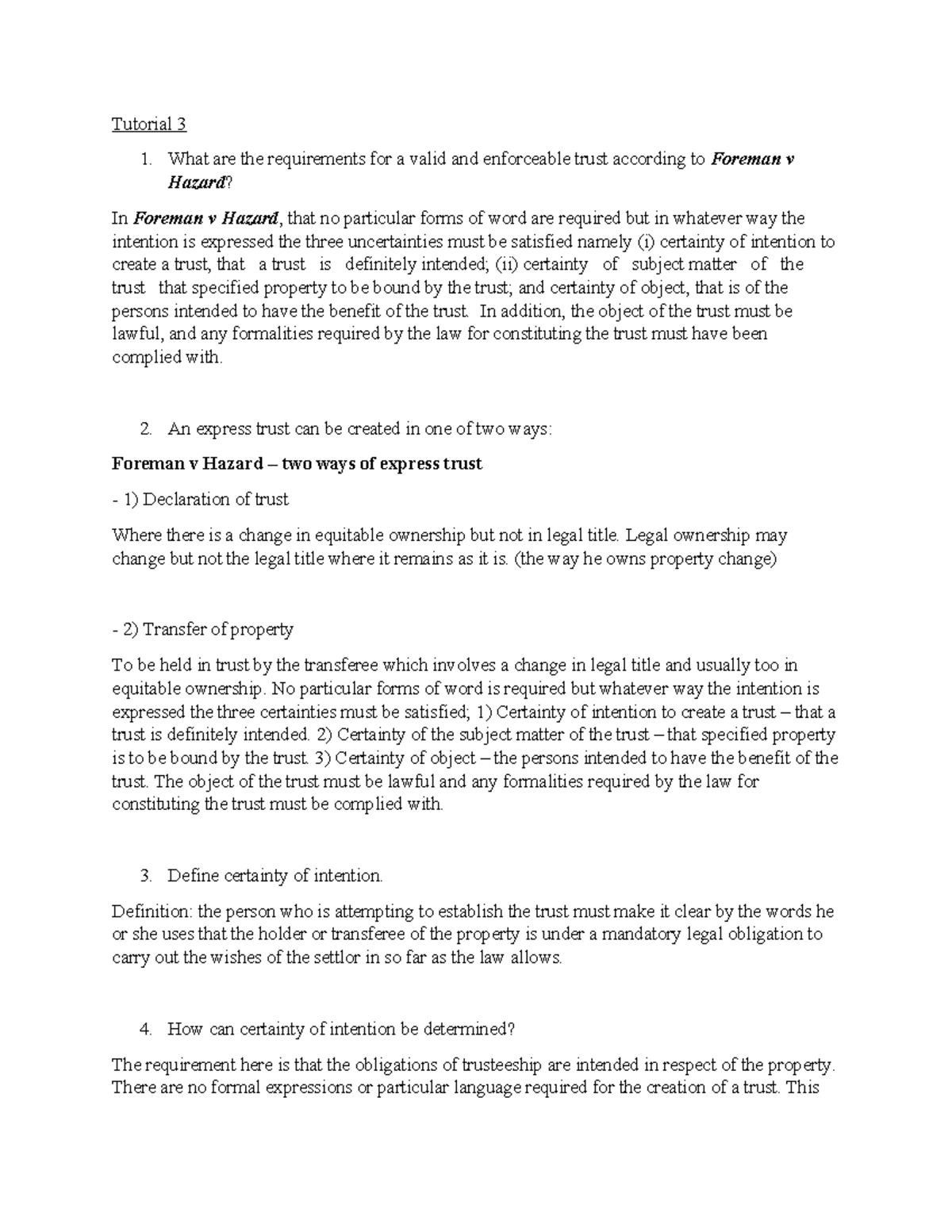 EQT 1 Tutorial 3 6 QS - use it wisely, ask your lecturer for further ...