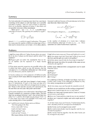 Tutorial 09 Binomial Distribution - Statistics FIS1031 Tutorial 09 ...