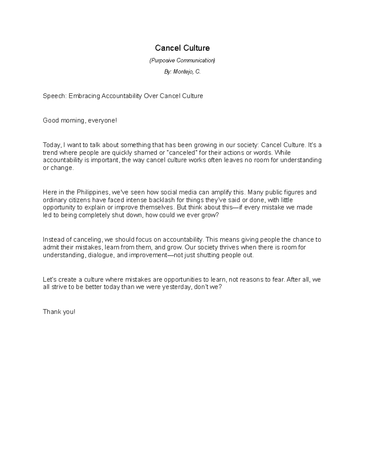 Cancel-Culture Poster Reference - Cancel Culture (Purposive ...