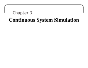 Detailed Solution of Assignments - Simulation and Modelling - Studocu