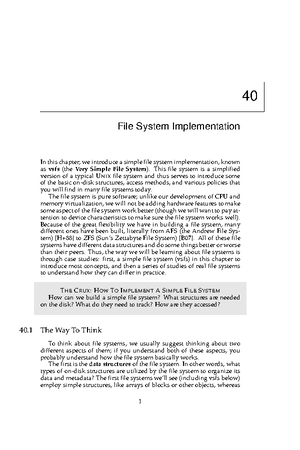 Introduction to Paging in Operating Systems - Studocu
