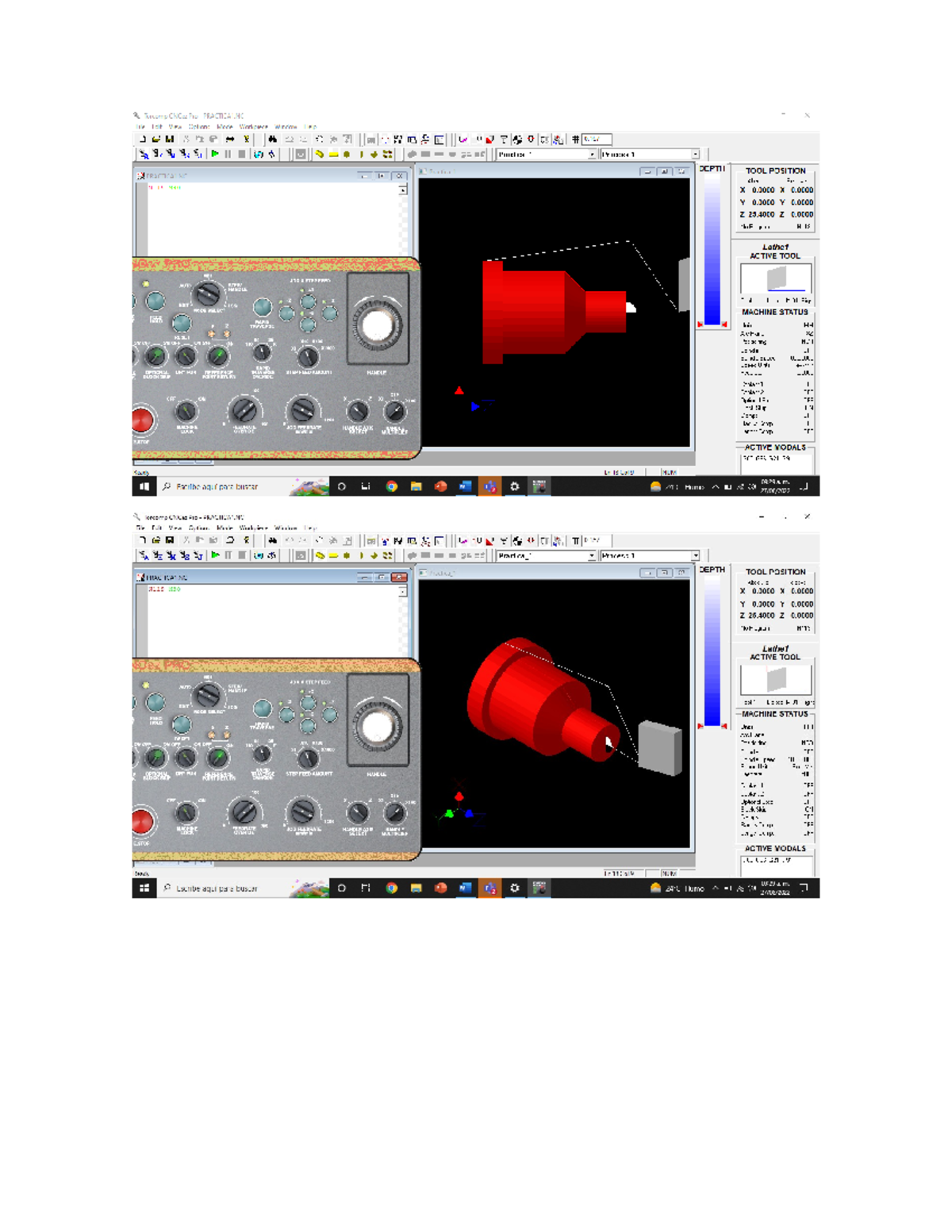 Practica 2 - Máquinas De Cnc Y Laboratorio - UANL - Studocu