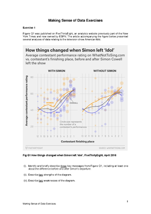 Exercise - The number of contestants has decreased after Simon left ...