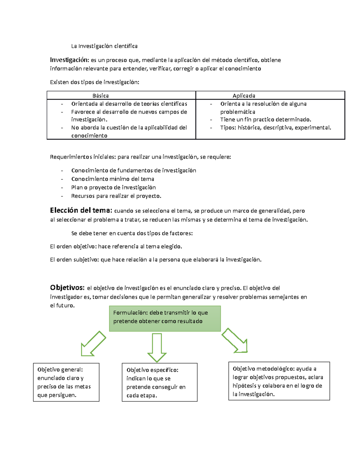 La Investigación científica - La Investigación científica Investigación: es un proceso que ...