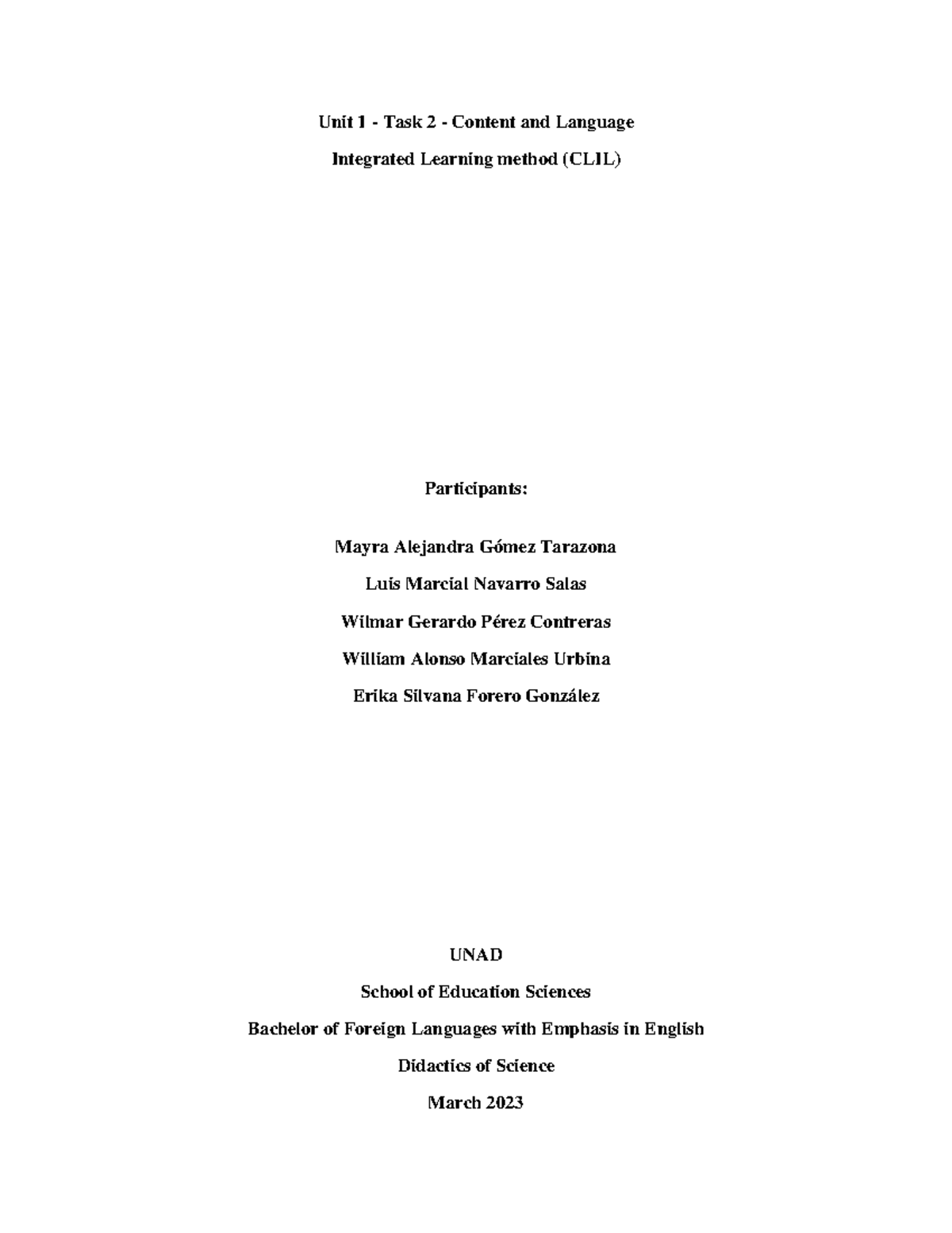 Task 2 Group 18 - sin comentarios - Unit 1 - Task 2 - Content and ...