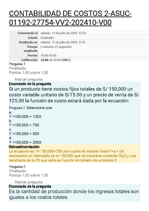 Producto academico contabilidad de costos por sectores economicos - CONSOLIDADO 1: PRODUCTO ...