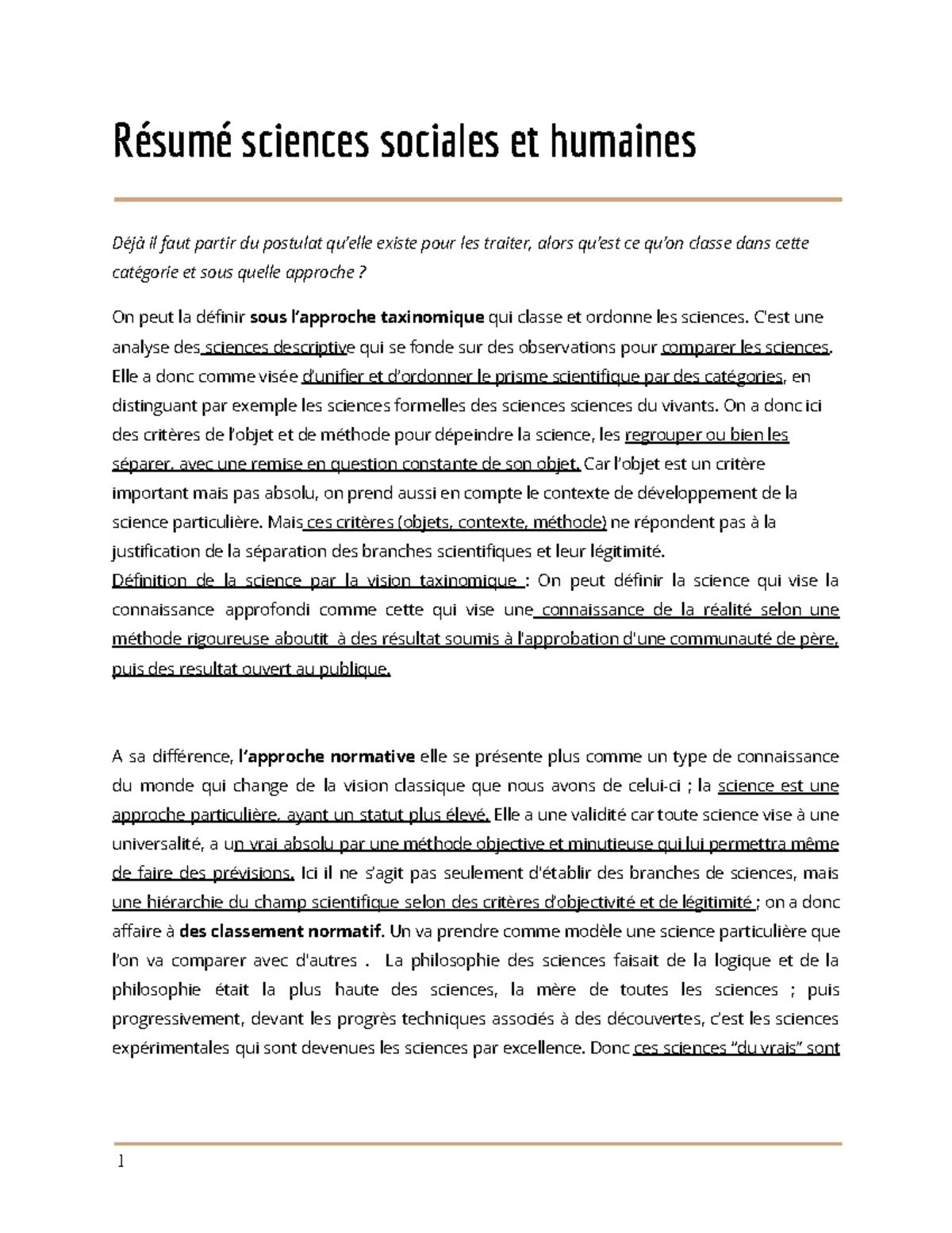 le holisme et le collectivisme - Résumé sciences sociales et humaines ...