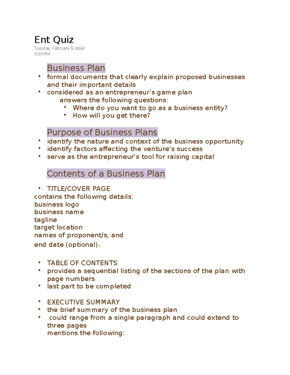 Ent-Quiz - Social Entrepreneurship Reviewer - Ent Quiz Tuesday ...