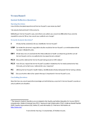 V Sim2 - Vsim - Josephine Morrow Guided Reflection Questions Opening Questions How did the ...