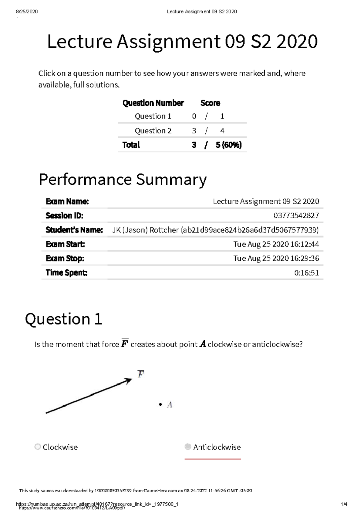 LA09 - Lecture notes on work done in class - - Studocu