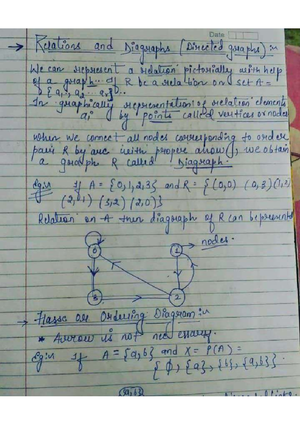Types Of Relation - Mathematics for economics - Studocu