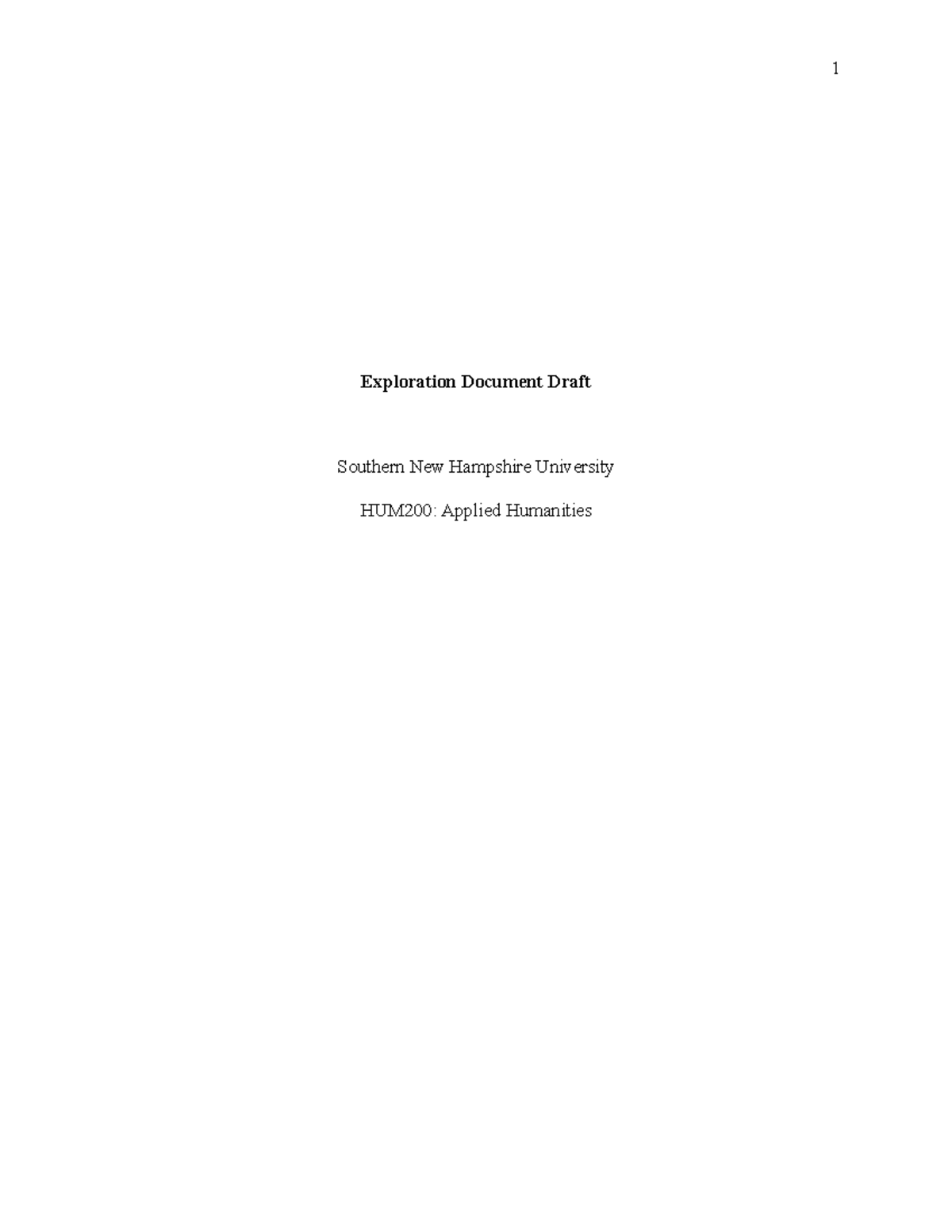 Exploration Document Draft - Exploration Document Draft Southern New ...