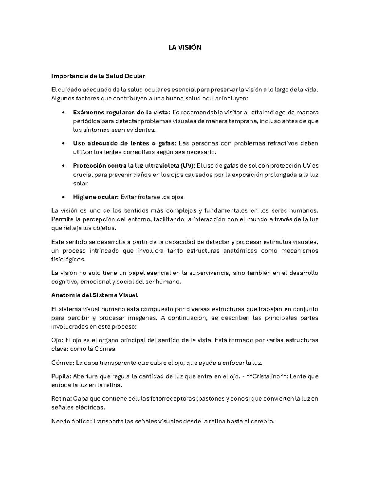 LA Visión - Documento para compartir con las personas que buscan ...