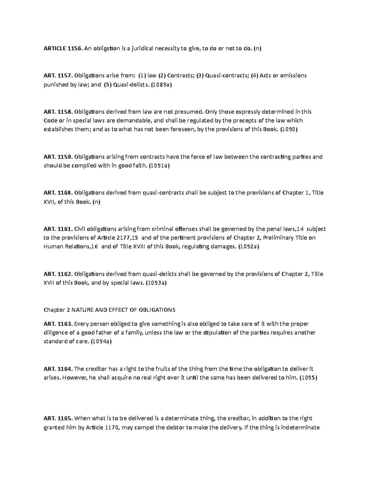 Local media 8961300576824424299 - ARTICLE 1156. An obligation is a ...