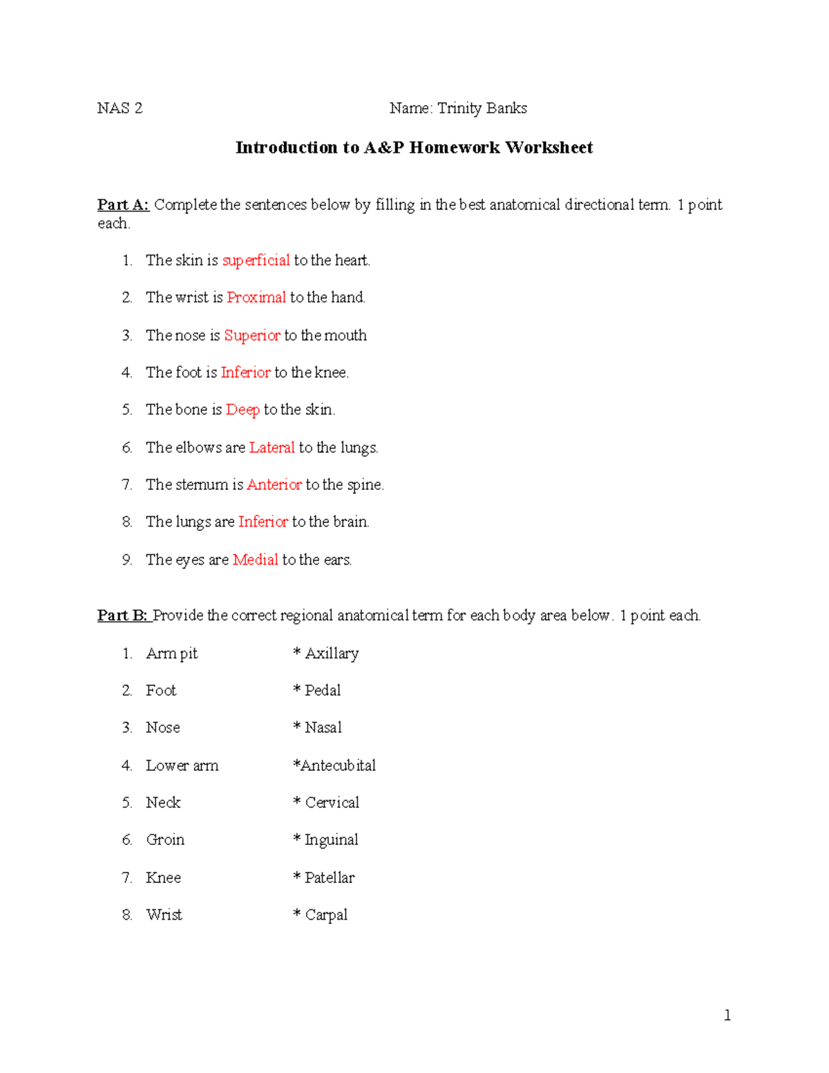 NAS 2 A^0P worksheet Hybrid comp - NAS 2 Name: Trinity Banks ...