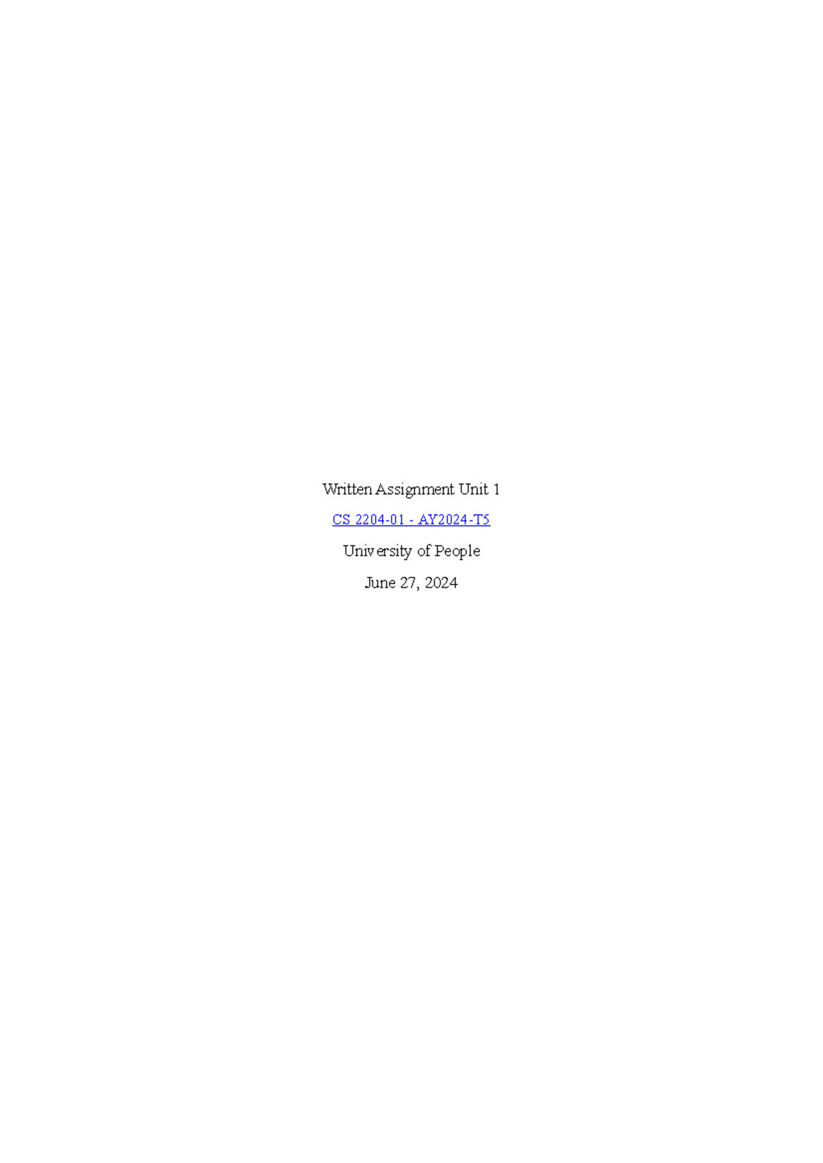 Written Assignment Unit 1 Connectionless Networks Connection Oriented Networks Advantages