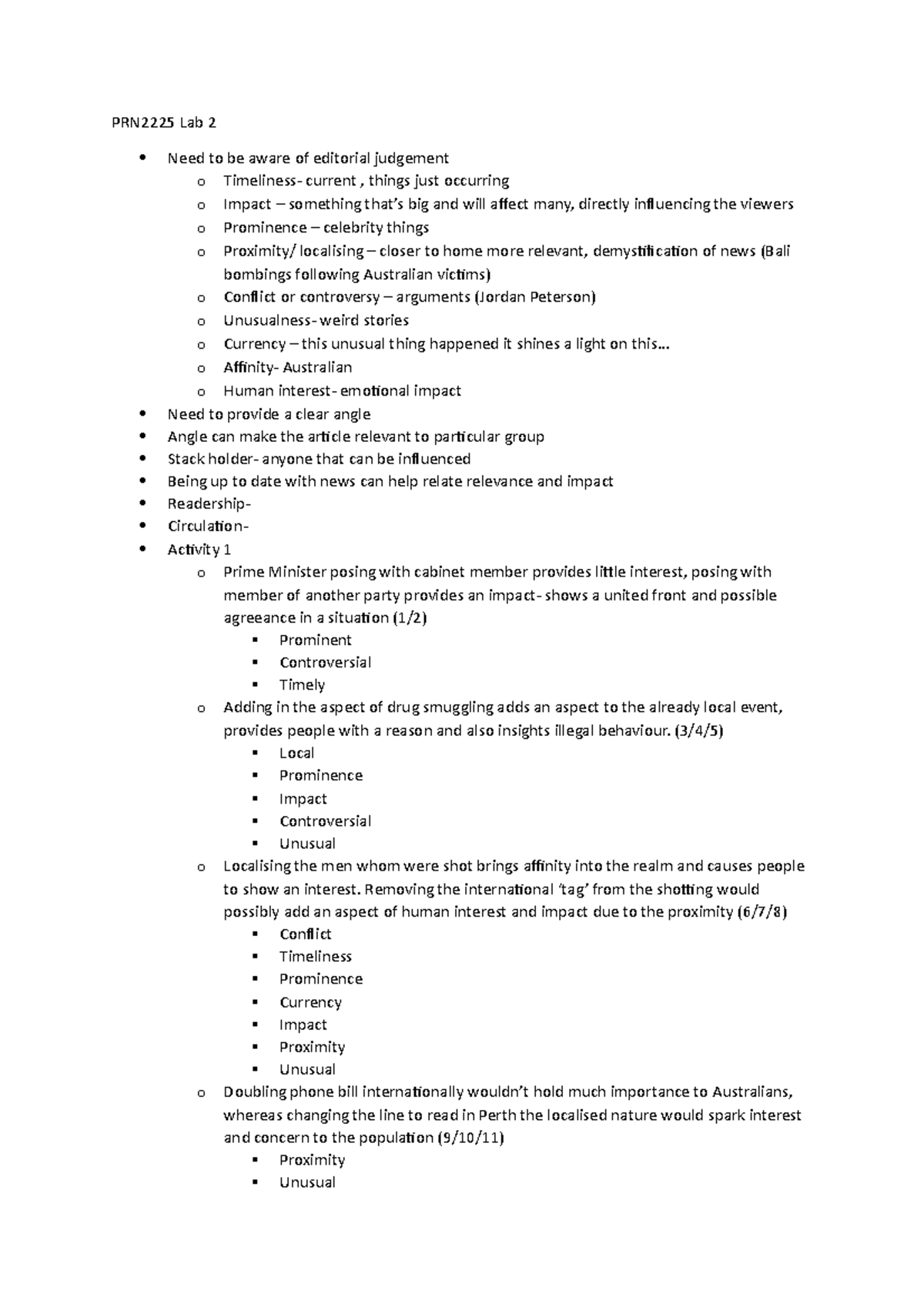 PRN2225 Lab - Lecturer- James Hall - PRN2225 Lab 2 Need to be aware of ...