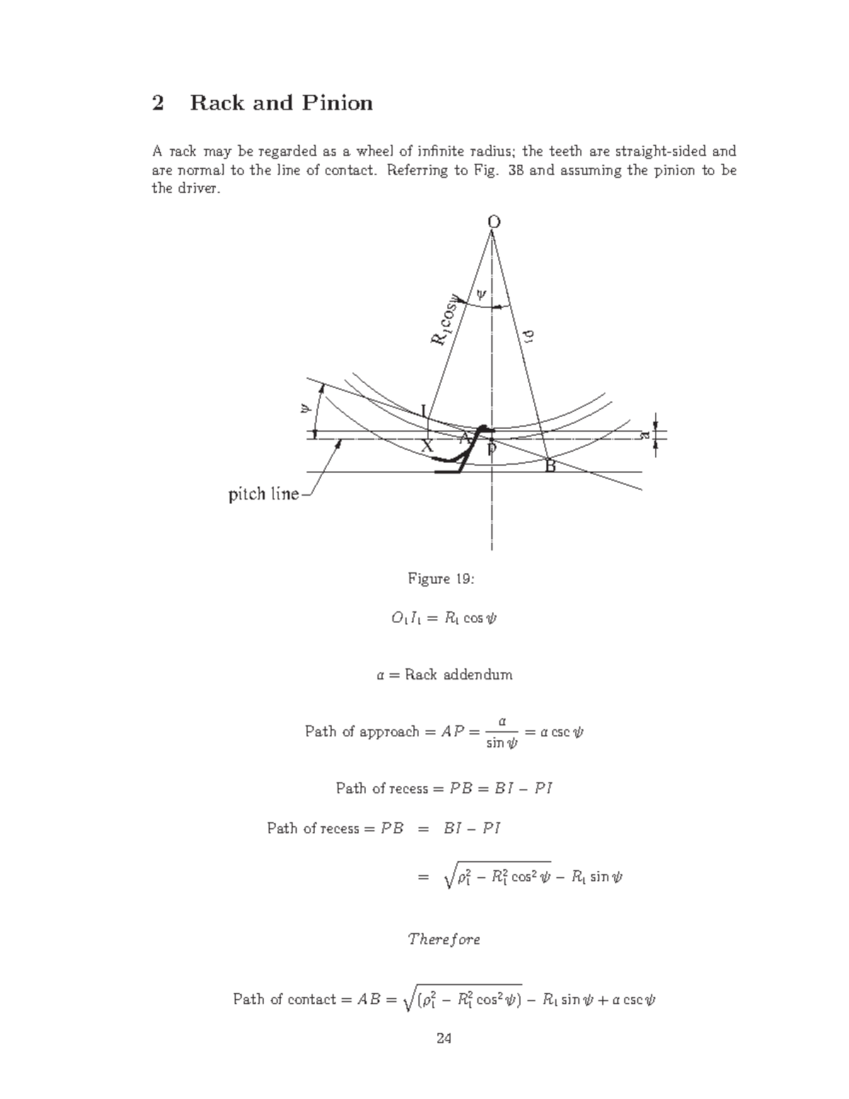 Gear mechanisms Class-notes 4 - 2 Rack and Pinion A rack may be ...