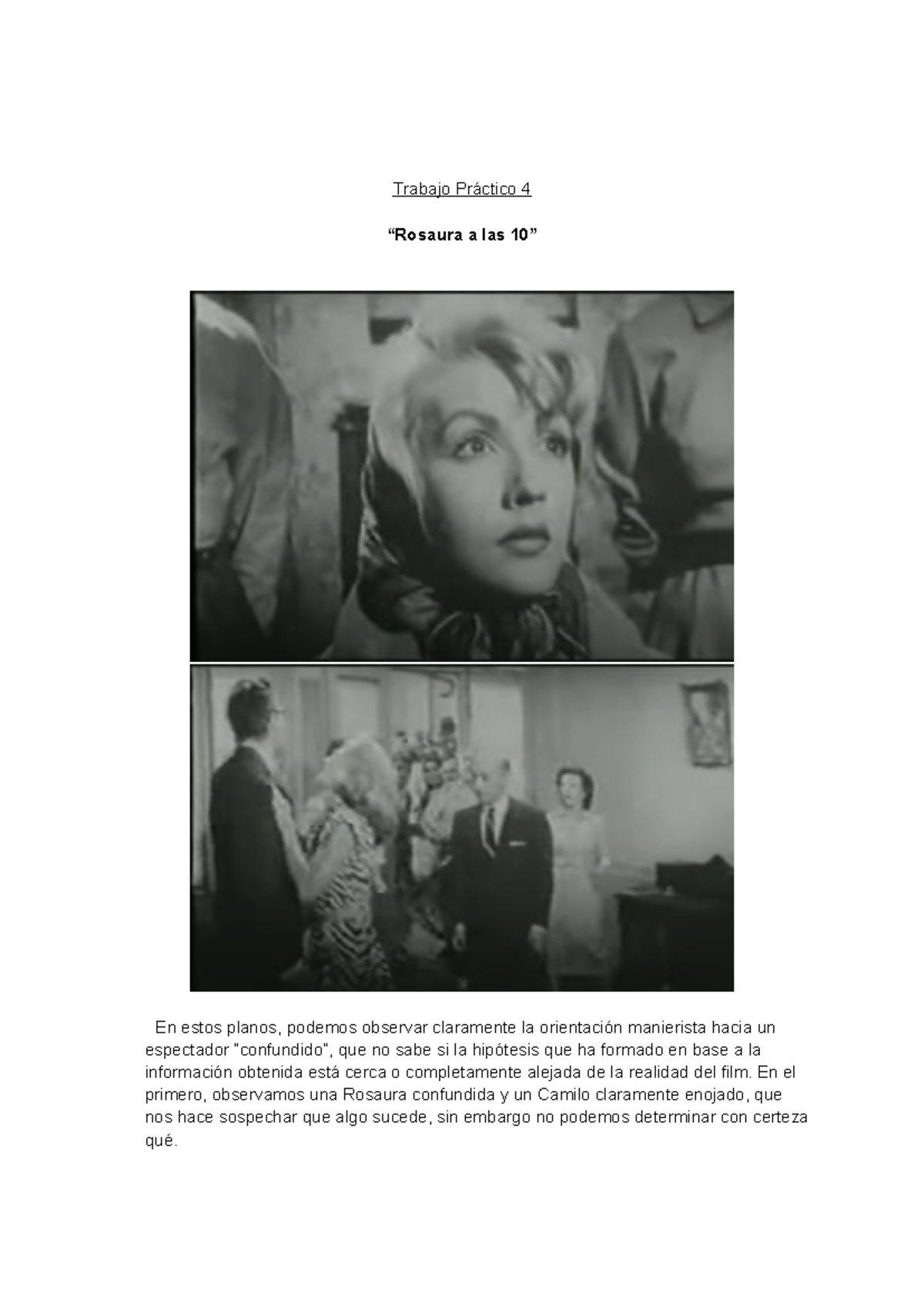 HAMA 1 - Trabajo Práctico 4 Rosaura a las 10 - Trabajo Práctico 4 ...