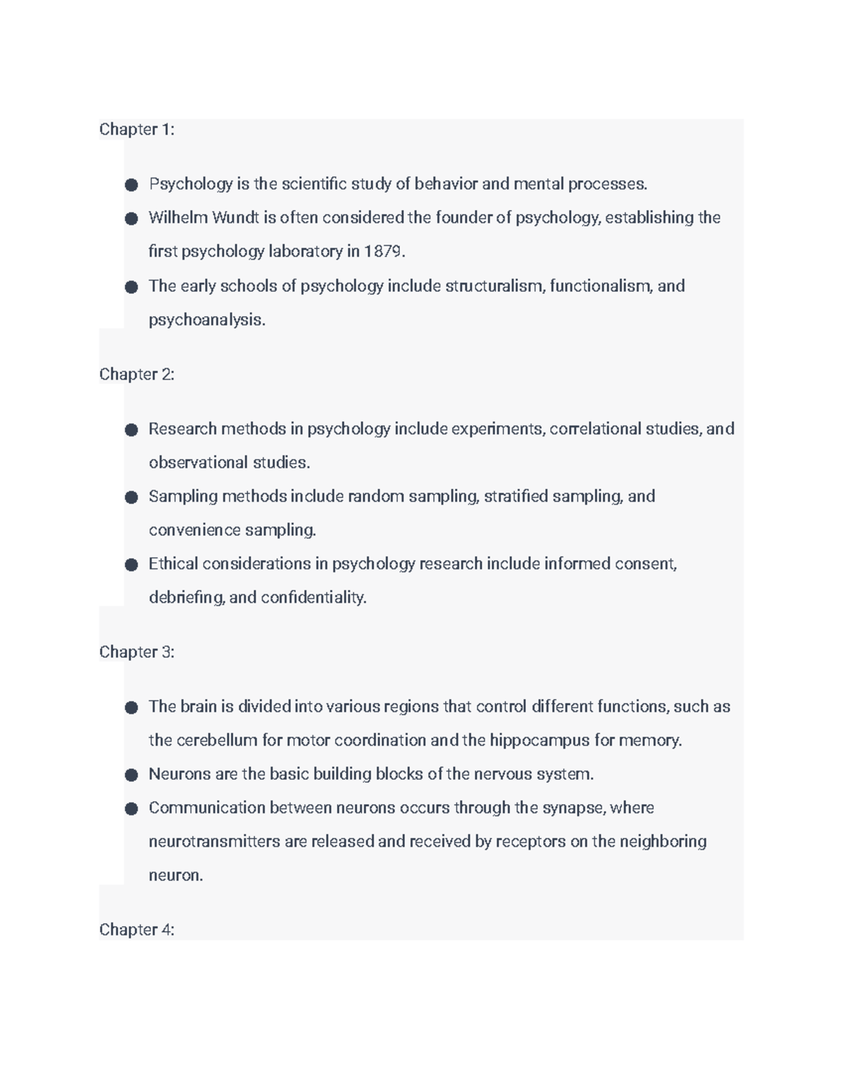 Intro to General Psychology - Chapter 1: Psychology is the scientific ...