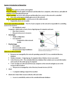 Network+ 8e Ch11 Solutions - Chapter 11 Review Questions While ...