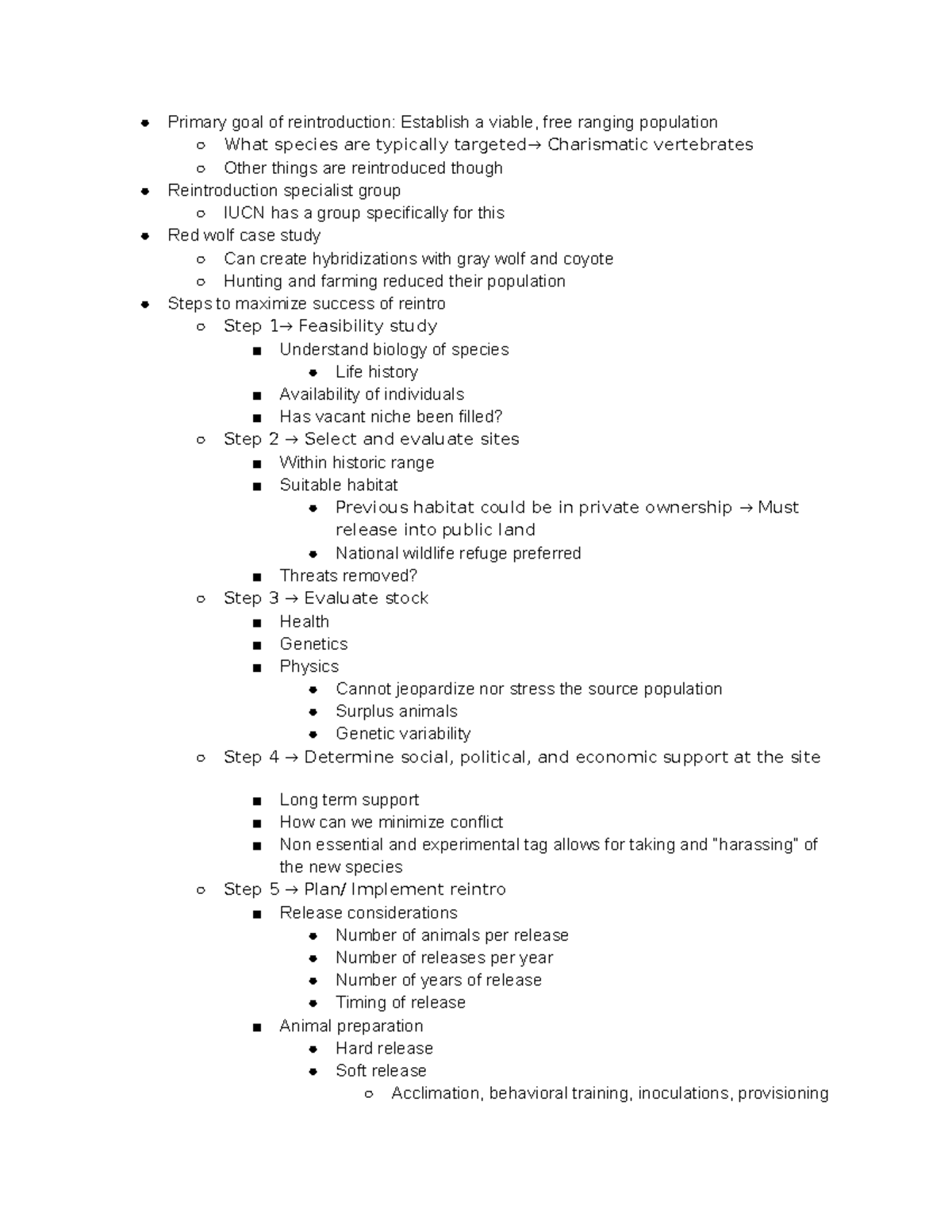 Reintroduction - Detailed notes from this lecture - Primary goal of ...
