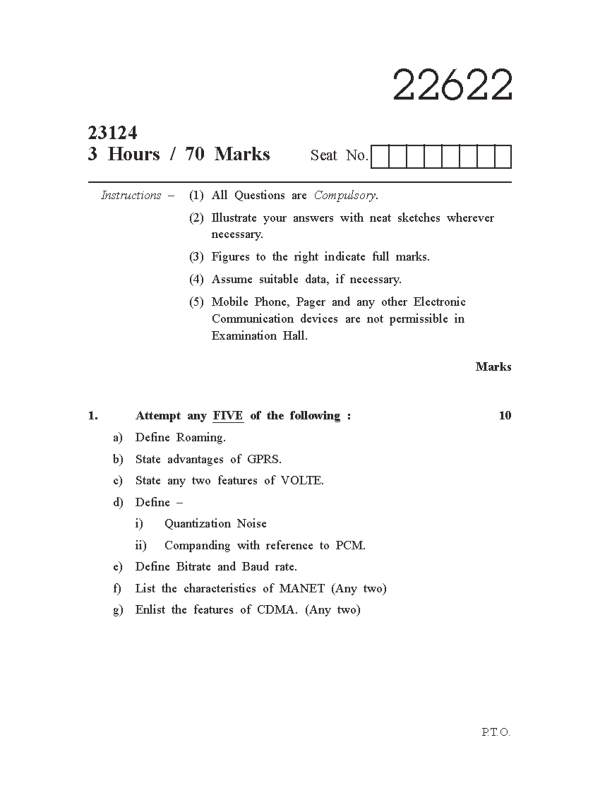 22622-2023-Winter-question-paper[Msbte study resources] - P.T. Instructions – (1) All Questions ...