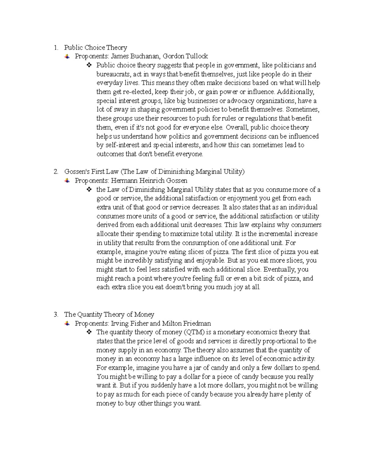 Economic-Theory - Public Choice Theory Proponents: James Buchanan ...