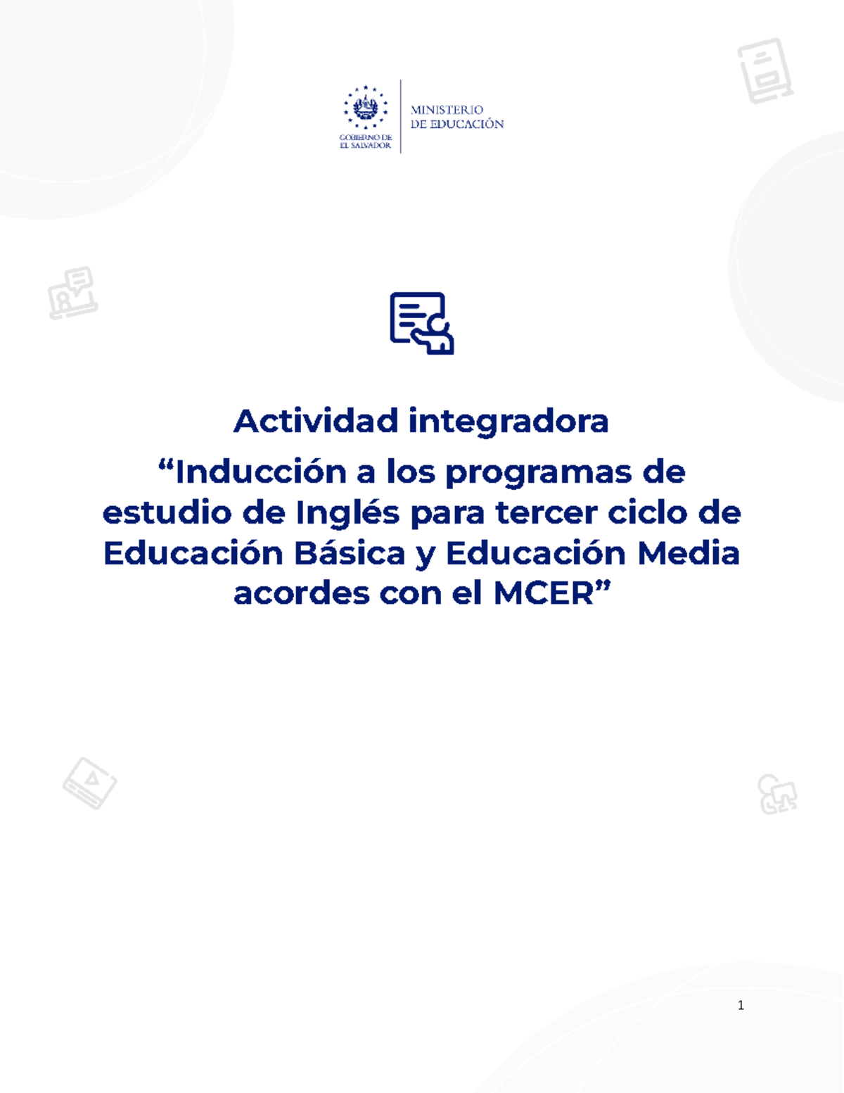 Actividad Integradora Programa de Estudio Ingles - Actividad ...