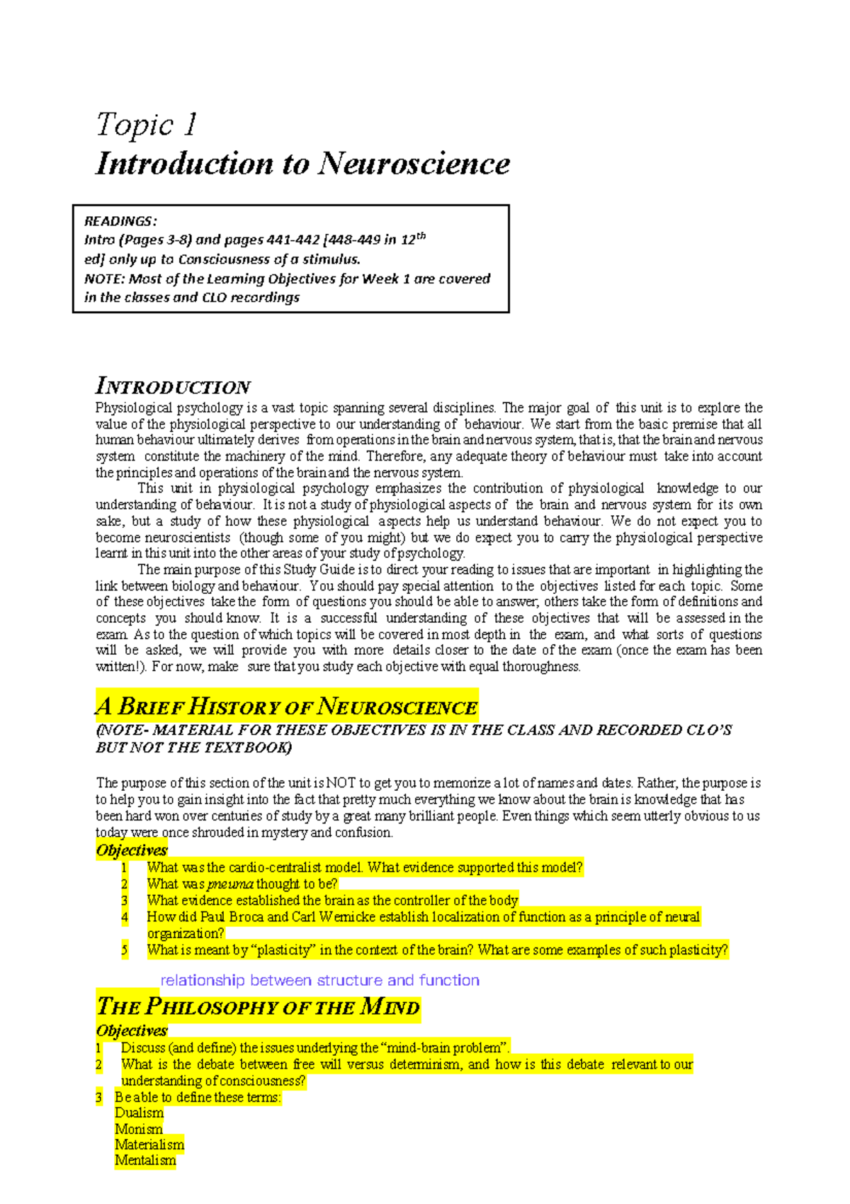 Hps310 T1 2020 Study Guide - Warning: TT: undefined function: 32 Warning: Unimplemented ...