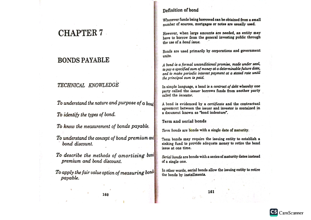 Bonds-Payable - bonds - Definition of bond Whenever funds being ...