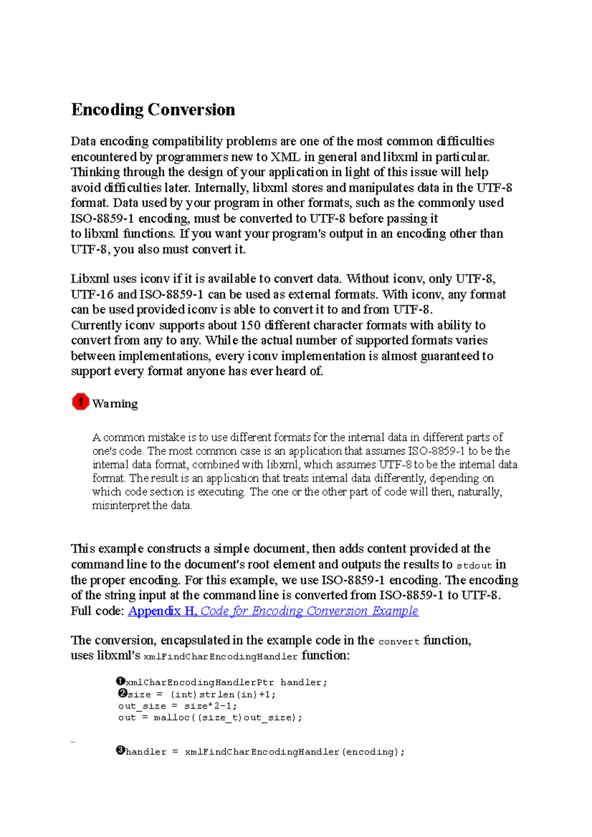Tutorial Work Encoding Conversion Encoding Conversion Data Encoding Compatibility Problems 