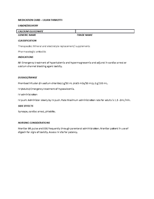 Docusate Sodium MED CARD - MEDICATION CARD – LILIAN THIMOTTI POSTPARTUM ...