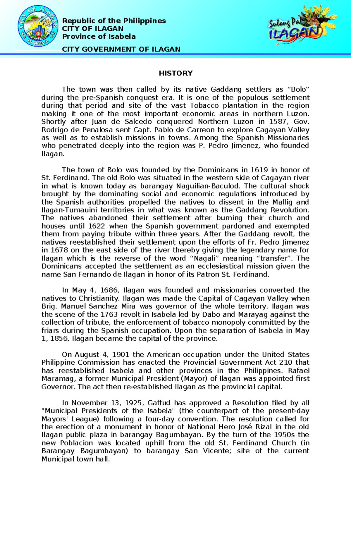 Region 1 Philippines Provinces