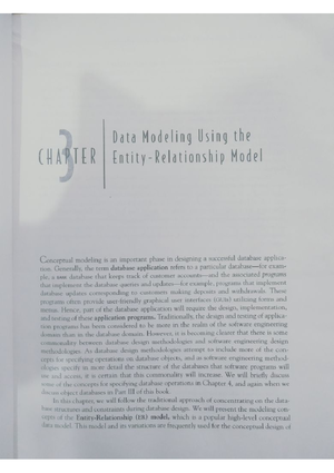 Enhanced entity-relationship and object modeling - Computer Science - Studocu