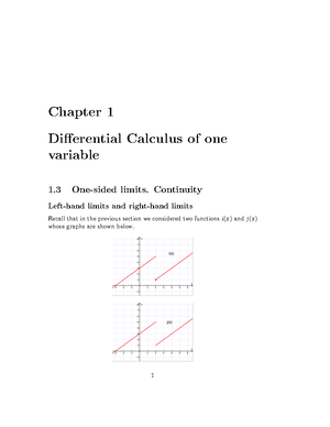 Section 1-5 The second derivative. Shapes of curves. Interpretation ...
