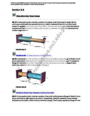 ME151-A38 - Summary Material Science and Engineering for Mechanical ...