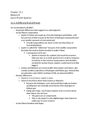 Introduction to Astronomy - ASTR 101, The Solar System Lab 1 - Lab 1 ...