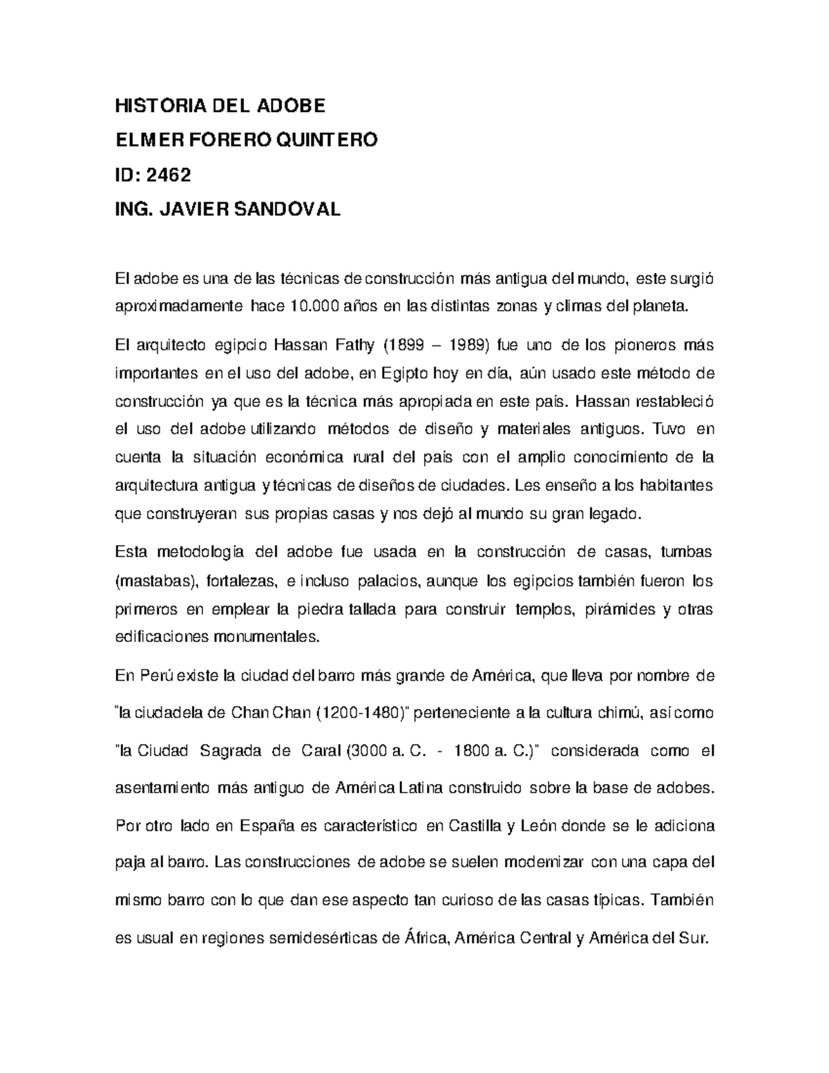 Historia DEL Adobe - HISTORIA DEL ADOBE ELMER FORERO QUINTERO ID: 2462 ...