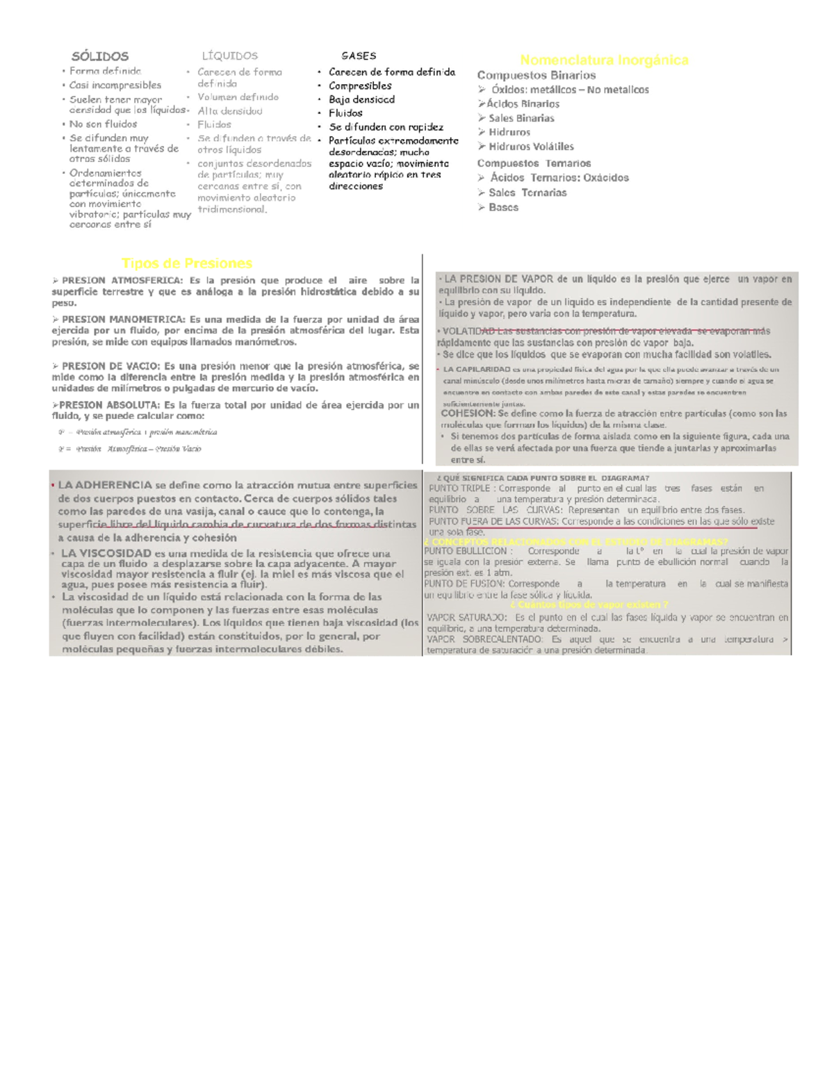 Legislacion ambiental - SÓLIDOS LÍQUIDOS GASES Nomenclatura Inorgánica ...