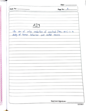 masters in psychology - MAPC - IGNOU - Studocu