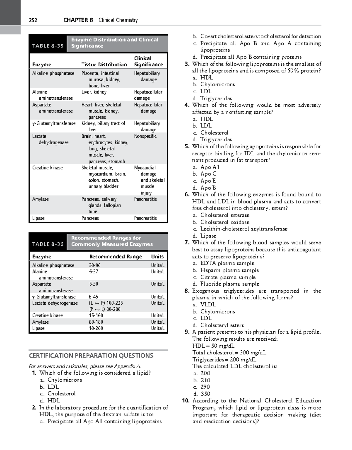 Elsevier's CCExamination Review-266-273 - CERTIFICATION PREPARATION ...