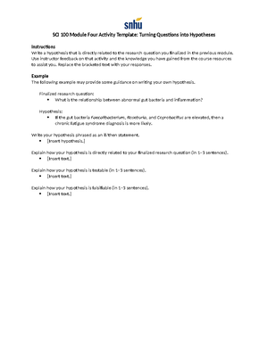 SCS 100 Module One Activity Template - SCS 100 Module One Activity ...